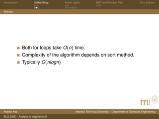 Analysis of Algorithms II - PS2 | PPT