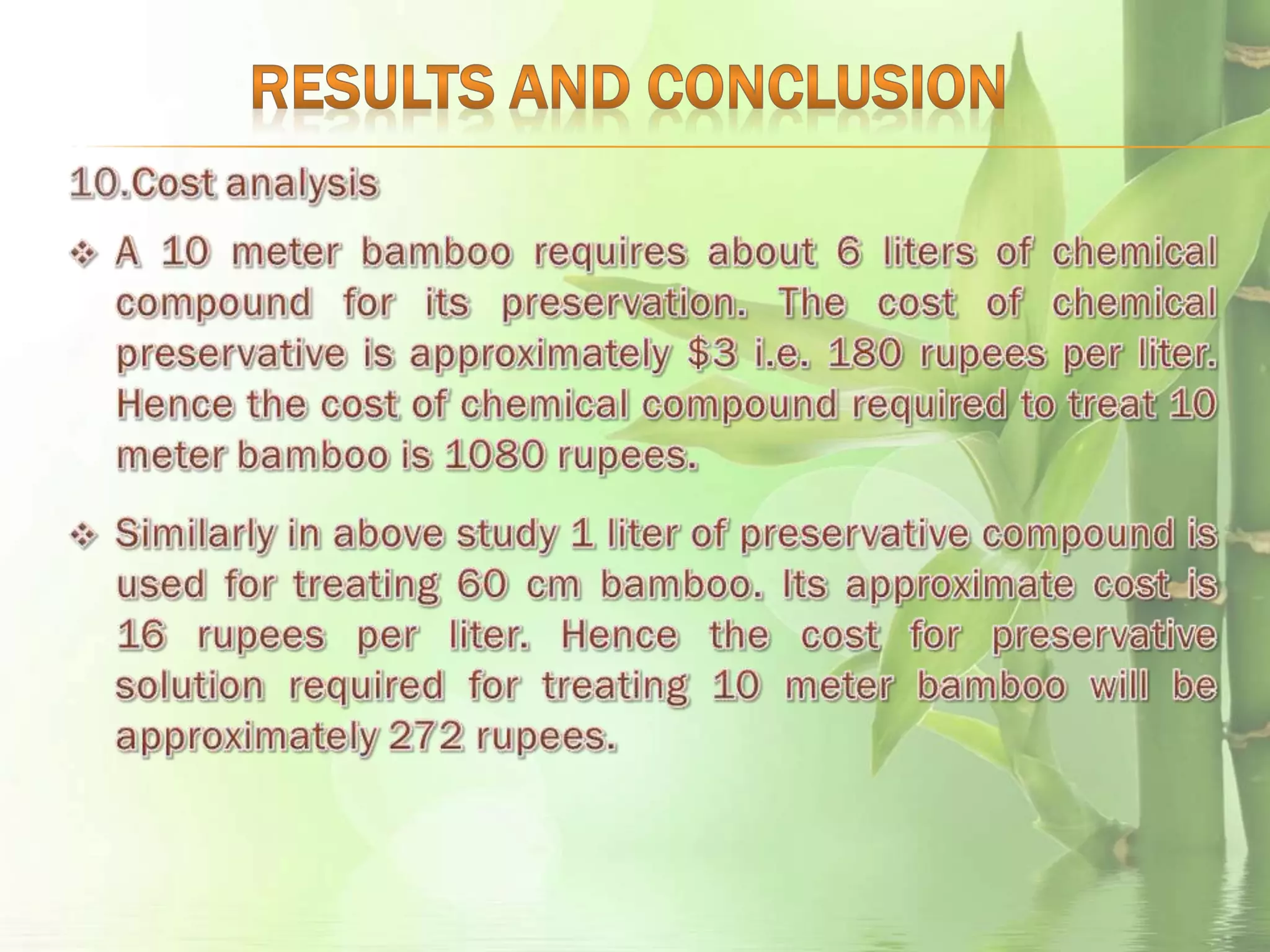 Bamboo Preservation | PDF