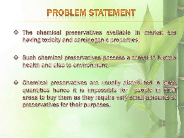 Bamboo Preservation | PPT