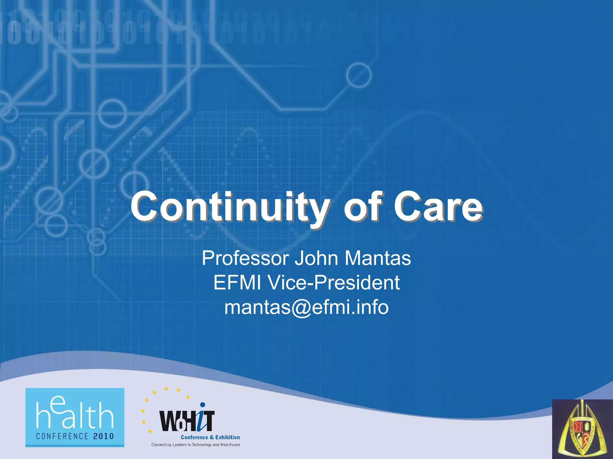 Information to Bridge the Gaps in Continuity of Care! | PDF | Medical ...