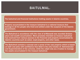 hierarchy of consumption in islamic economics perspective | PPTX