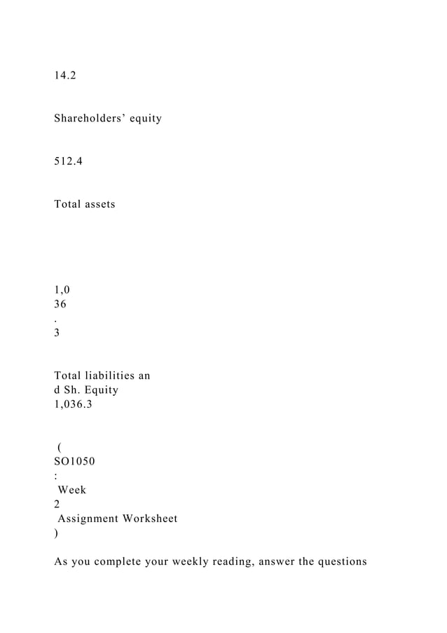 (PS2100 Week 2 Assignment Worksheet)As you complet.docx