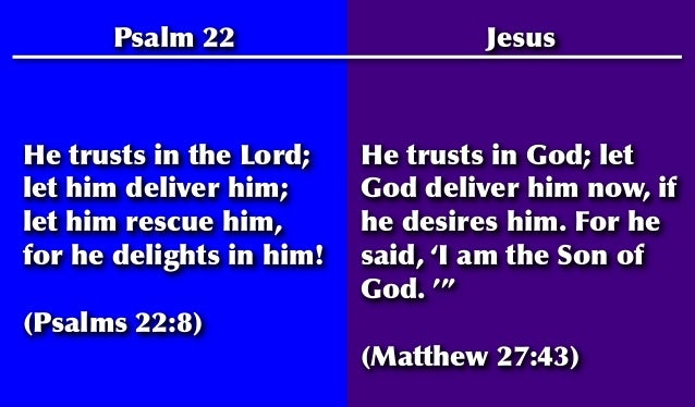 Psalm 22: My God, My God