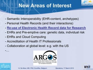 EHR Certification, Semantic Interoperability and the Link to Clinical Research | PDF ...