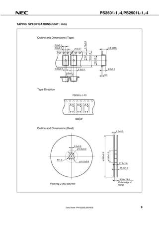 Original Opto NEC2501 PS2501 2501 SOP-4 New | PDF