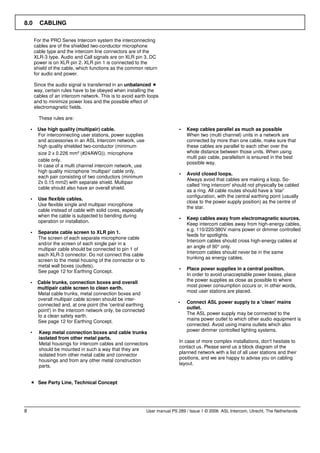 ASL Intercom PS 289 | PDF