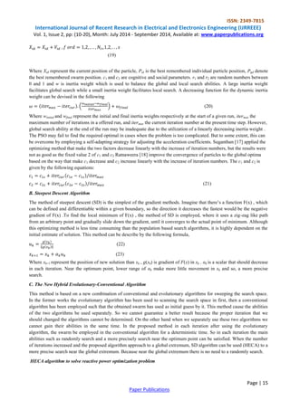 PS2O, Hybrid Evolutionary-Conventional Algorithm, Genetical Swarm Optimization for Solving ...