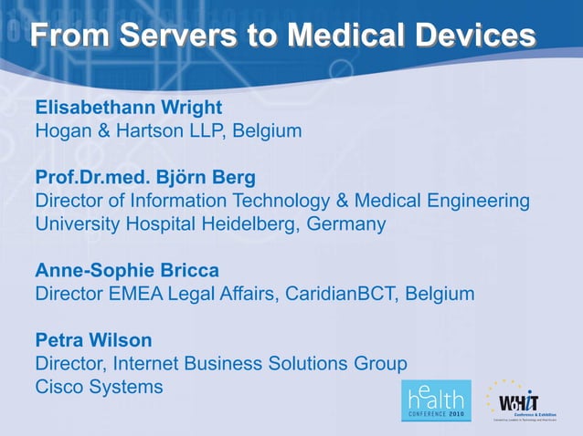 From Servers to Medical Devices | PPT