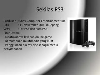 Ps3 jail break | PPTX