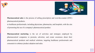 Pharmaceutical Sales and Marketing: Practice School | PPTX