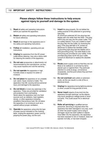 ASL Intercom PS 6379 | PDF