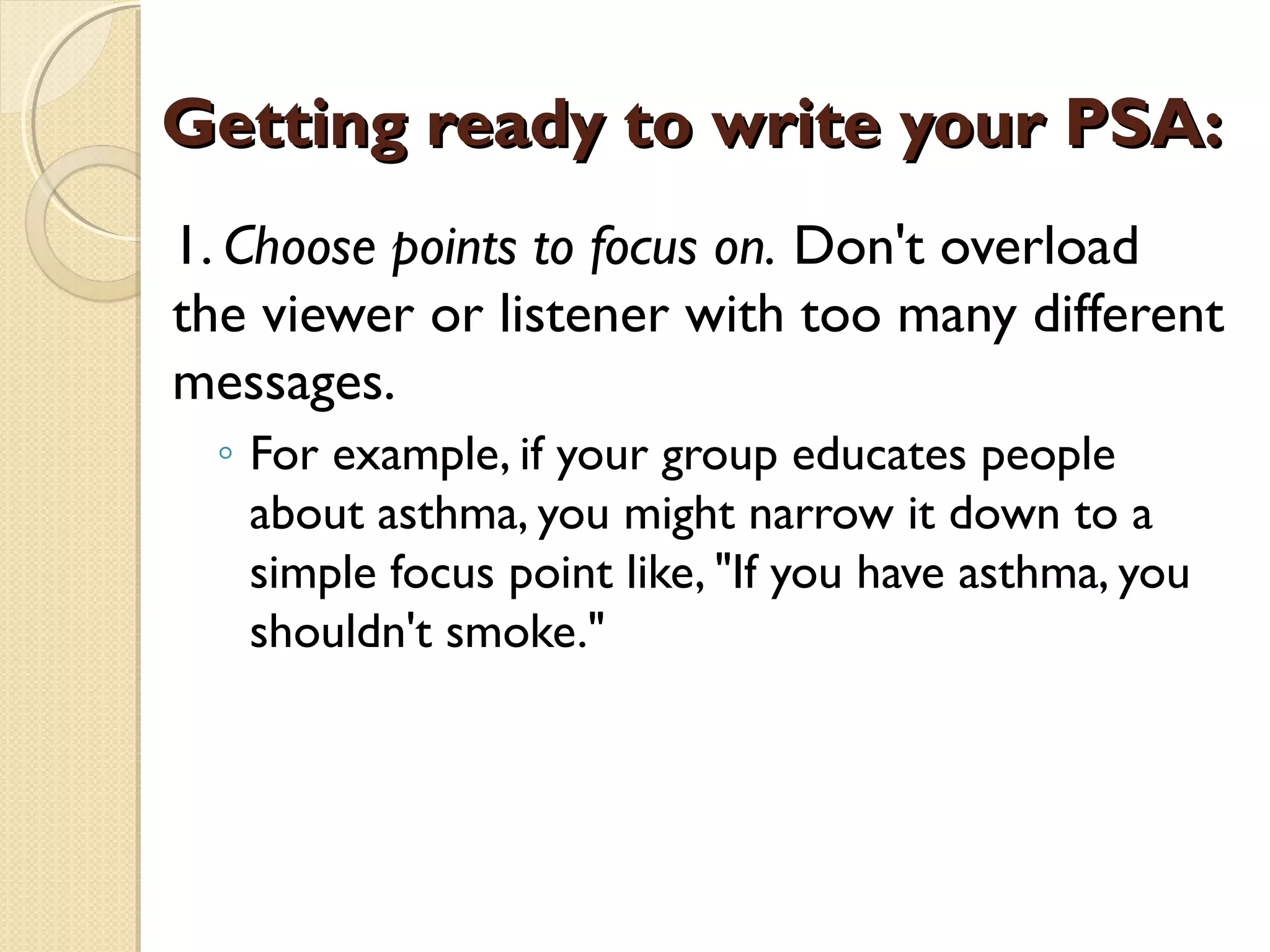 Orgeron - Chapter 4 - PSA Project | PPT