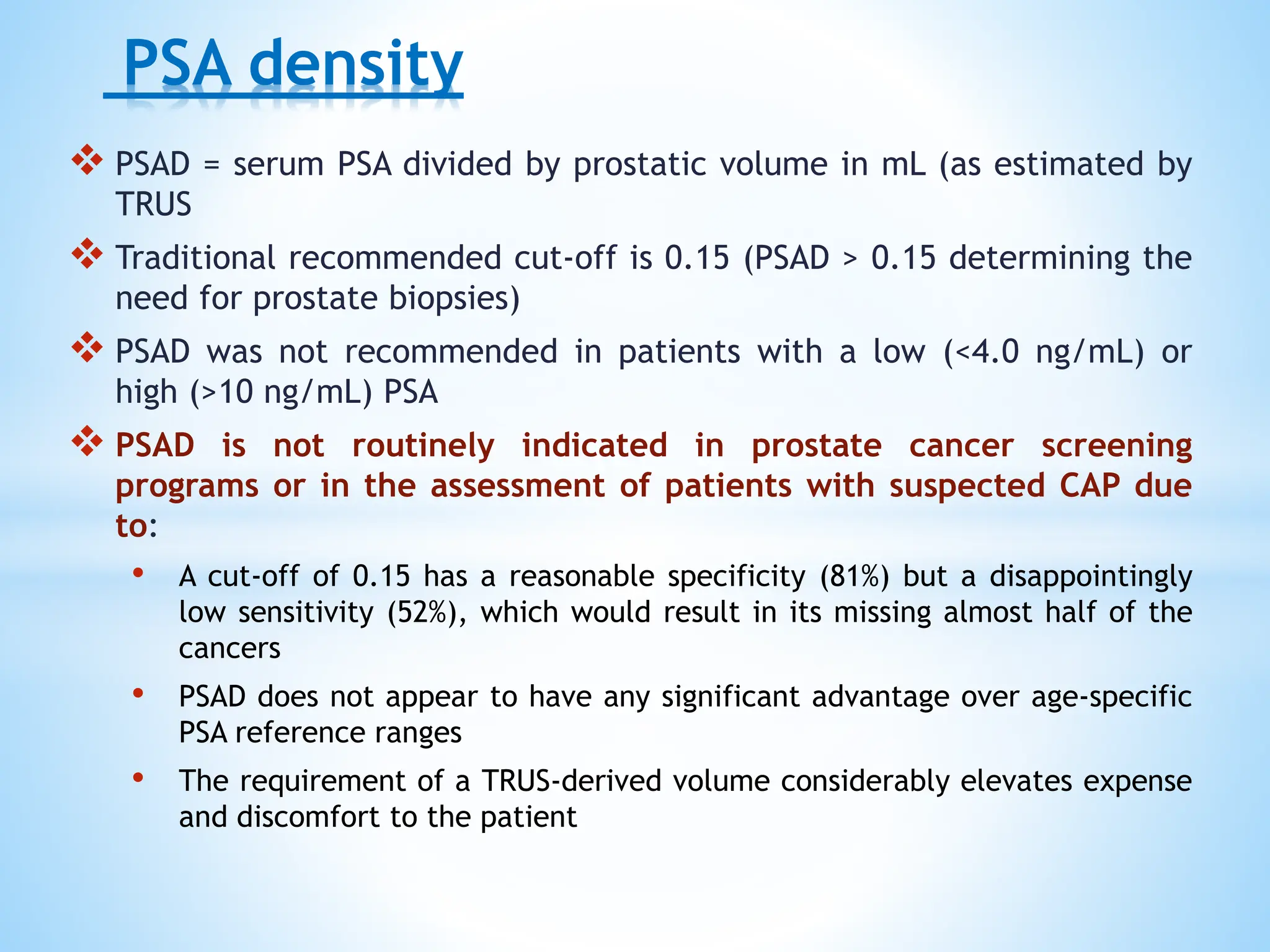 PSA prostatic specific antigen modalities.pptx