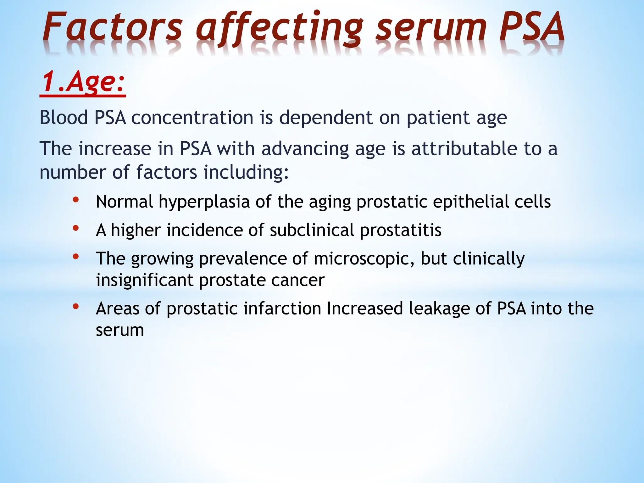 PSA prostatic specific antigen modalities.pptx