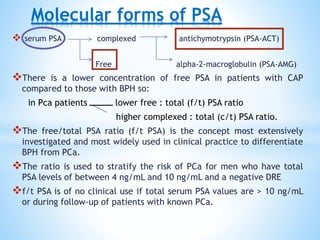 PSA prostatic specific antigen modalities.pptx