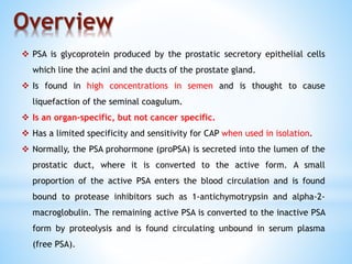 PSA prostatic specific antigen modalities.pptx