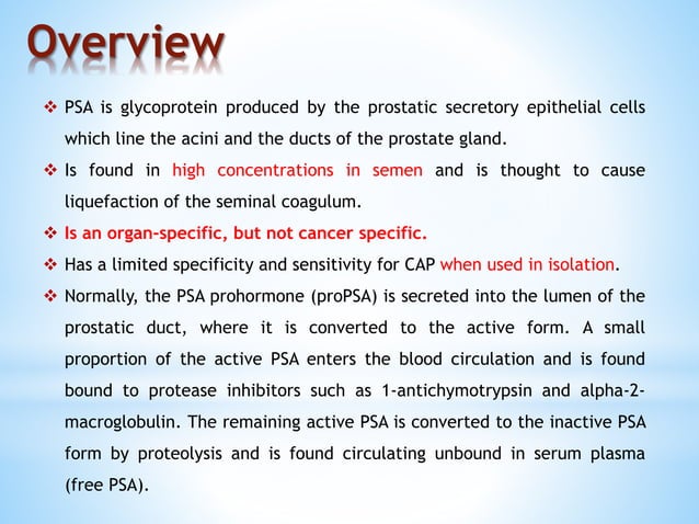 PSA prostatic specific antigen modalities.pptx