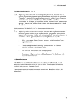 Psa 501-redrafted | PDF
