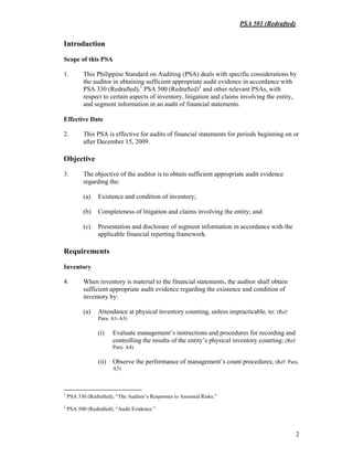 Psa 501-redrafted | PDF