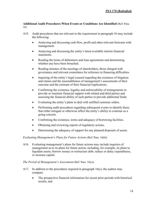 Psa 570-redrafted | PDF | Business Accounting & Finance | Business