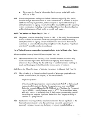 Psa 570-redrafted | PDF | Business Accounting & Finance | Business