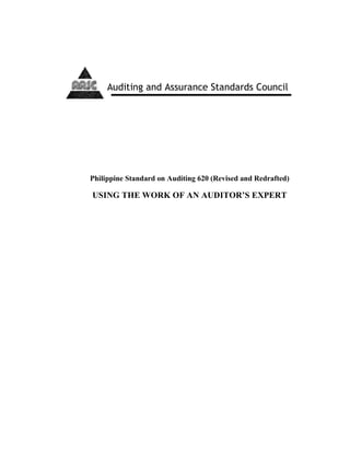 Psa 620-revised-and-redrafted | PDF