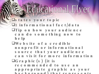 Service Learning Lesson: Hey! Hey! Let's Make A PSA | PPT