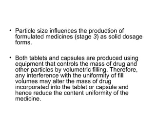 Particle size analysis for pharmacuticals.ppt