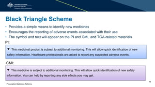 Presentation: Prescription Medicines Reforms | PPTX