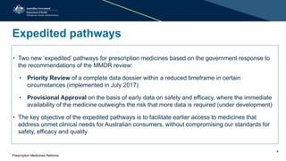 Presentation: Prescription Medicines Reforms | PPT