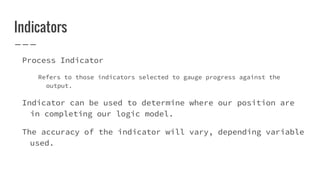 Logic Models for Evaluation | PPTX