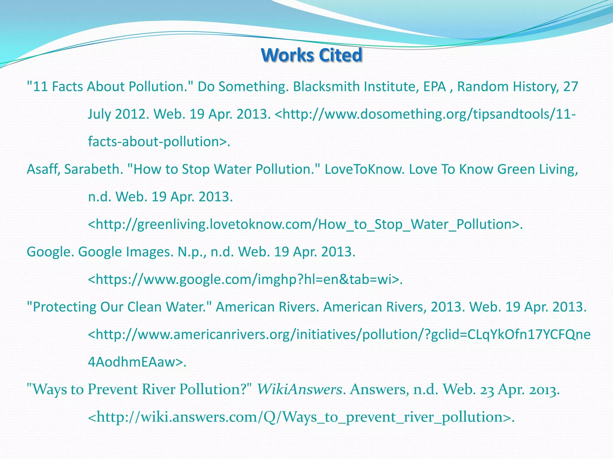 PSA pollution slide | PPTX
