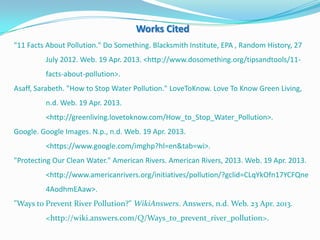 PSA pollution slide | PPTX