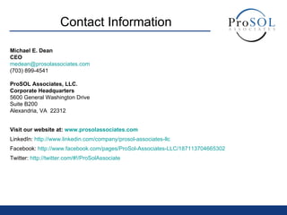 Psa Capabilities Brief 09 10 | PPT