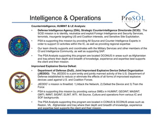 Psa capabilities brief march 2012 | PDF