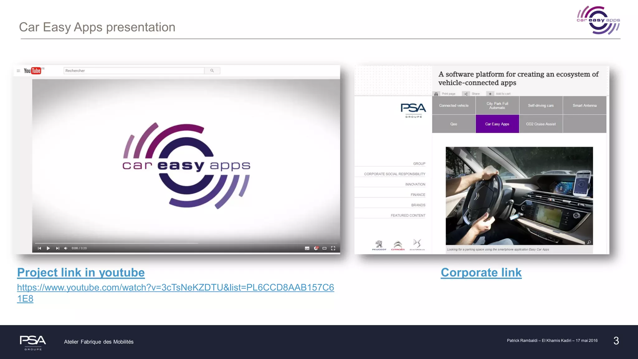 Psa car easy apps | PDF