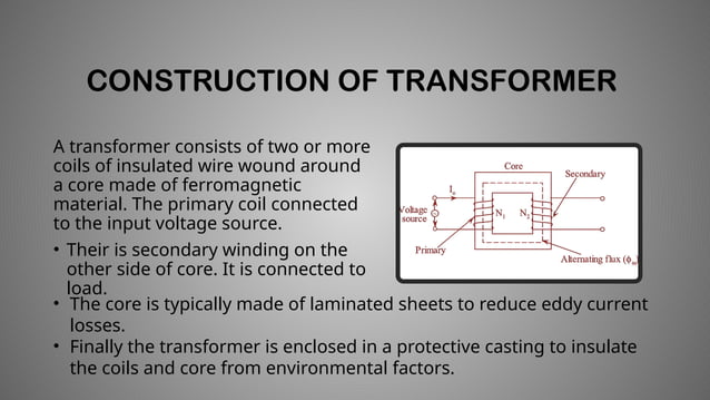 Power system - transformer basic information.pptx