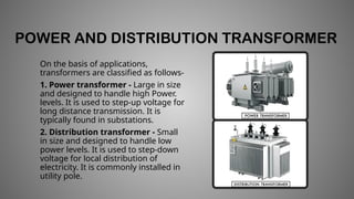 Power system - transformer basic information.pptx