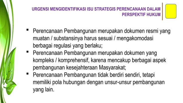 P Safi_Isu Strategis Perencanaan Perspektif Hukum.pptx