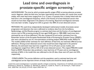 Psa guideline exercise | PPT