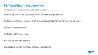 PSA Certified – building trust in IoT | PPT