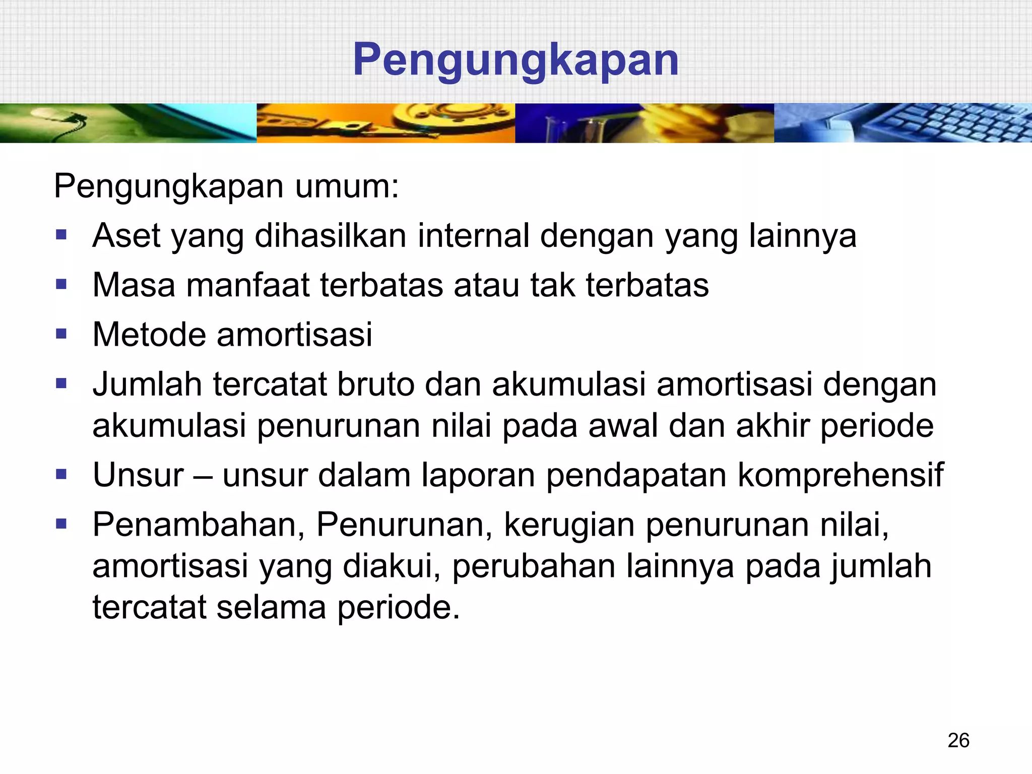 Aset Tidak Berwujud - PSAK 19 | PPTX