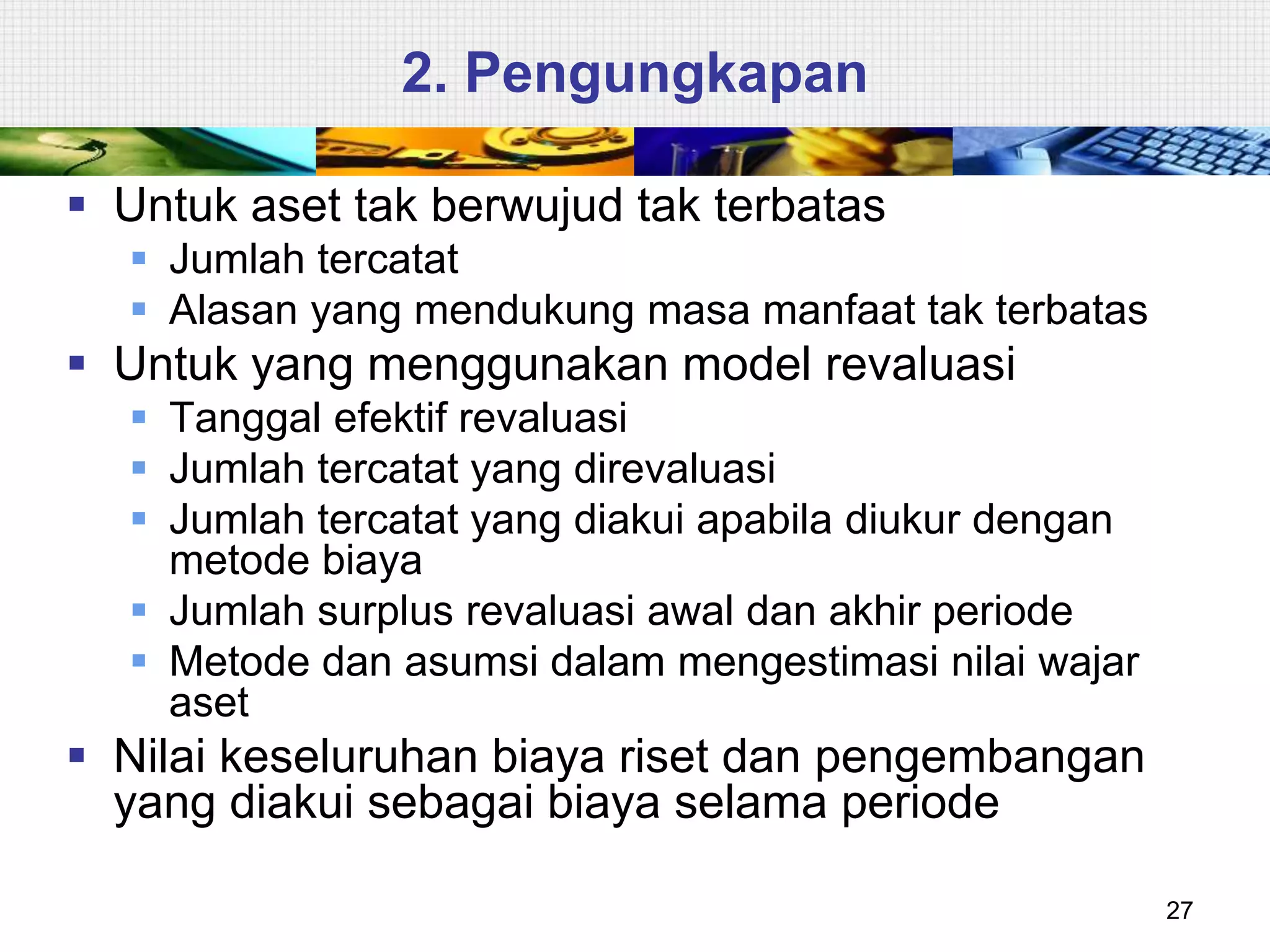 Aset Tidak Berwujud - PSAK 19 | PPTX