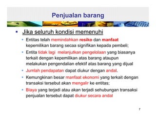 Psak 23-pendapatan | PDF