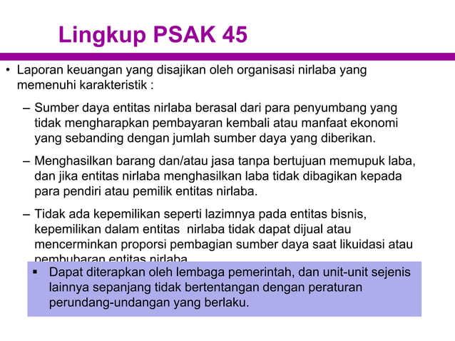 PSAK dan isak untuk organisasi nirlaba.pptx