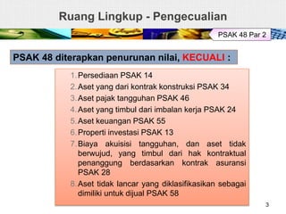 Psak 48-penurunan-nilai-aset-ias-36-impairment20062012 | PPTX