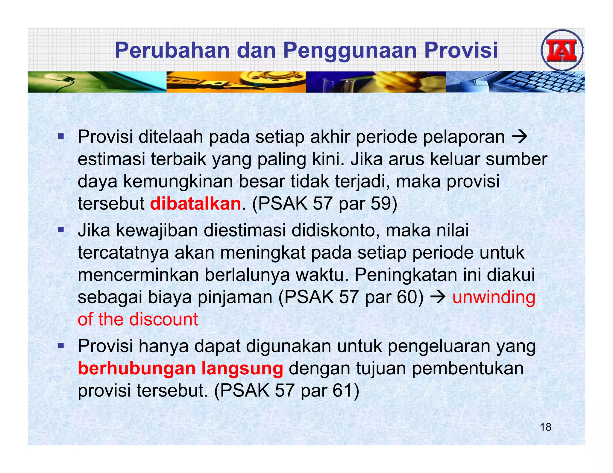 Psak 57-provisi-liabilitas-kontijensi-dan-aset-kontijensi- | PDF