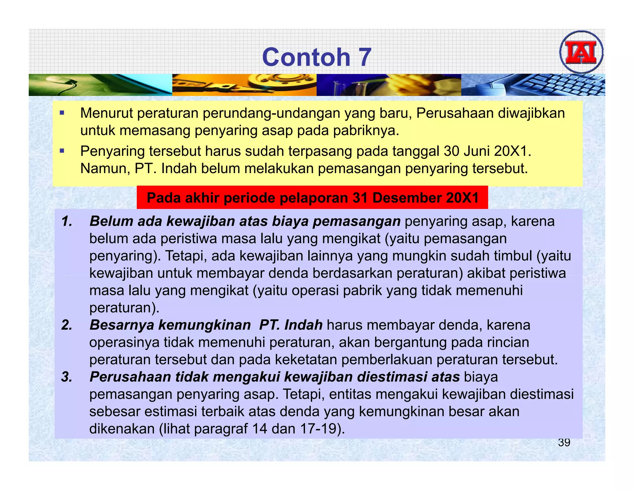 Psak 57-provisi-liabilitas-kontijensi-dan-aset-kontijensi- | PDF