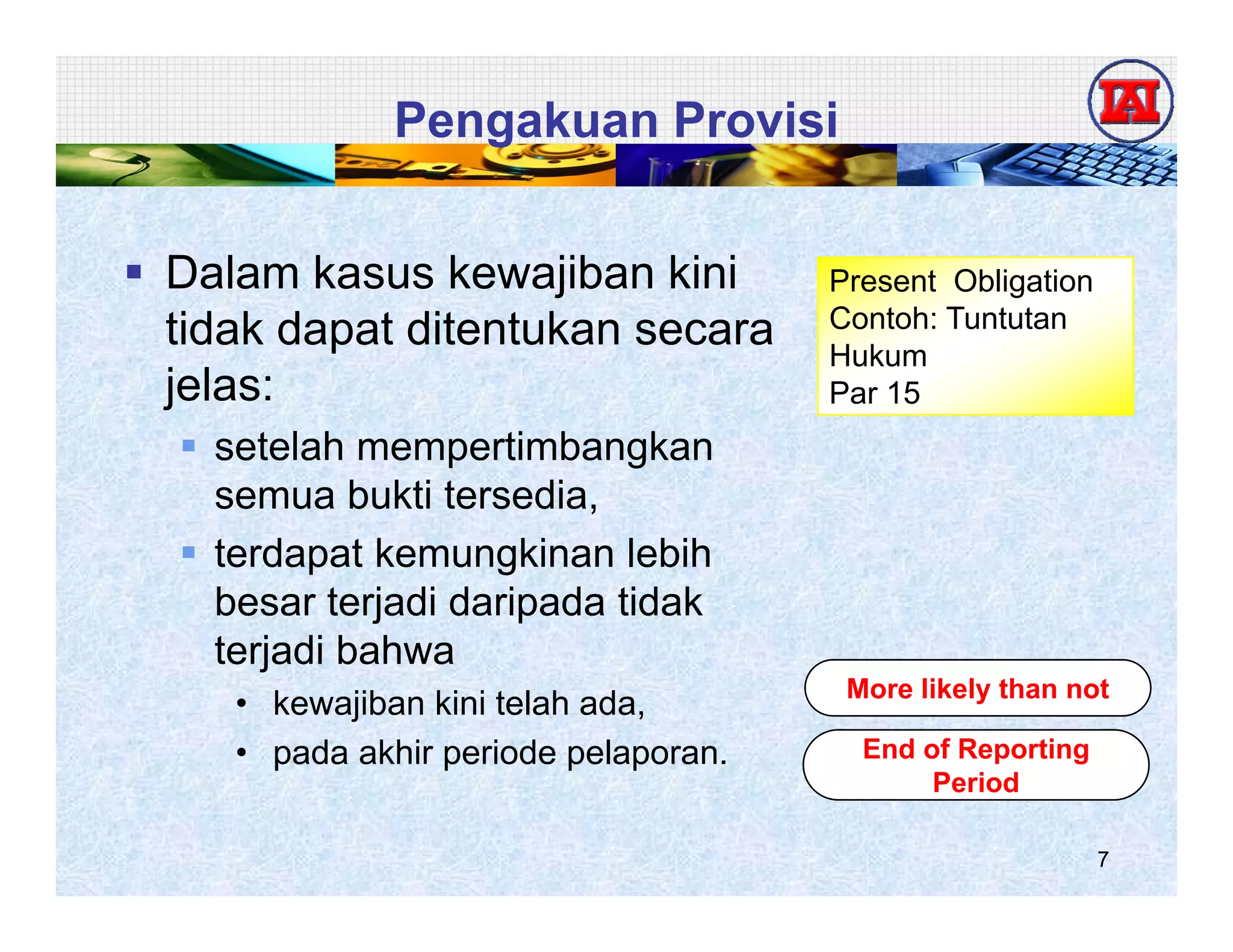 Psak 57-provisi-liabilitas-kontijensi-dan-aset-kontijensi- | PDF