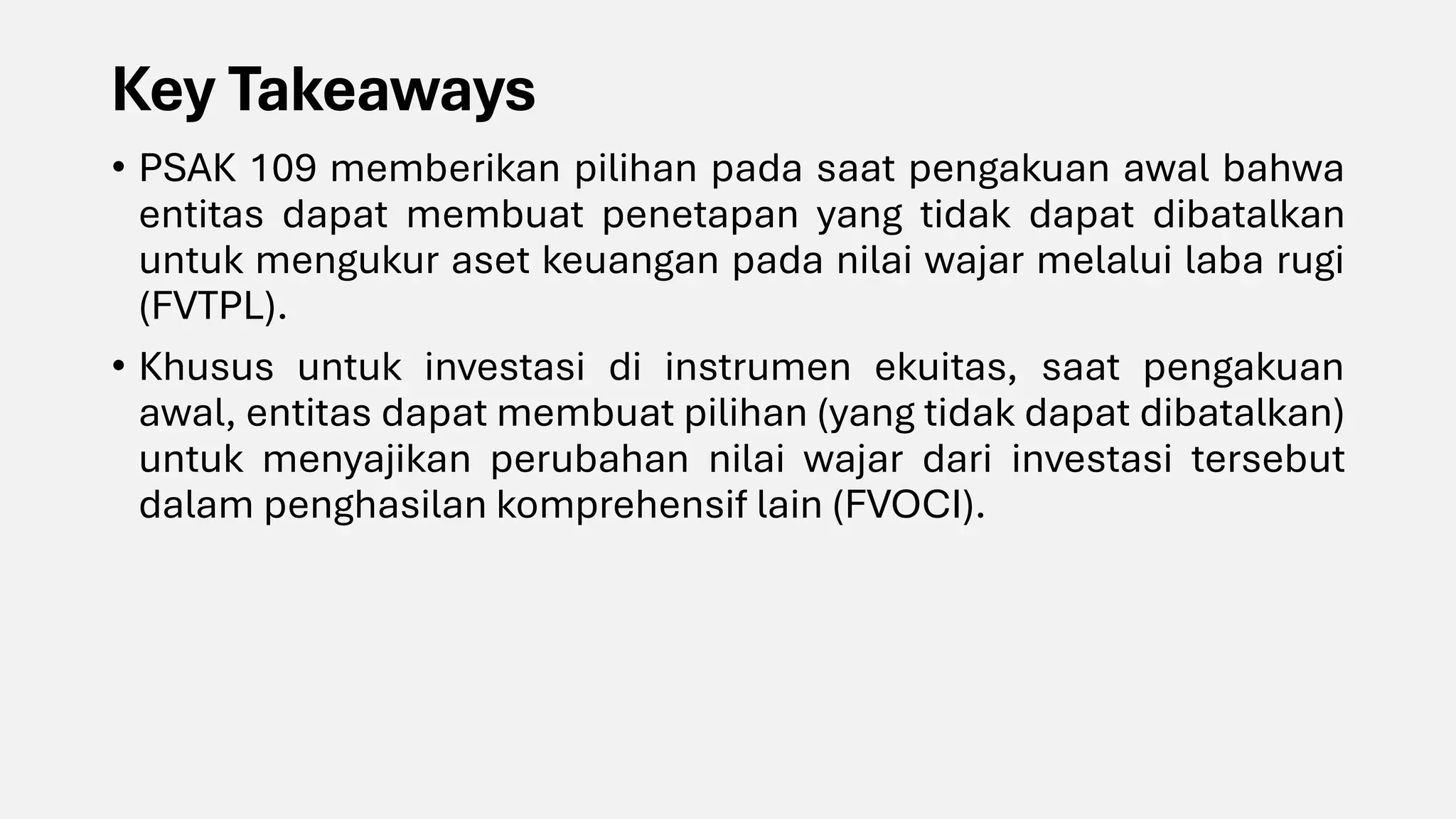 PPT - PSAK 109 TENTANG INSTRUMEN KEUANGAN | PDF